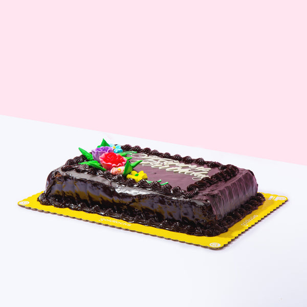 Chocolate Dedication Cake | Cake Delivery